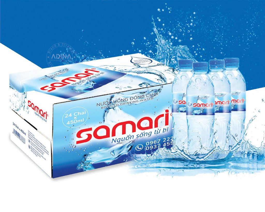 Thiết kế bộ nhận diện Samari - Adina Việt Nam