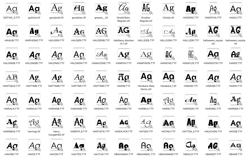 Trọn bộ sưu tập 2000+ font thiết kế chuyên nghiệp - Adina Việt Nam