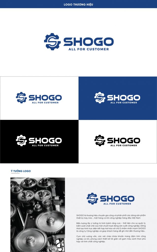 Thiết kế logo công ty cổ phần Shogo Việt Nam - Adina Việt Nam