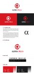 Thiết kế logo nội thất Alpha Plus - Adina Việt Nam