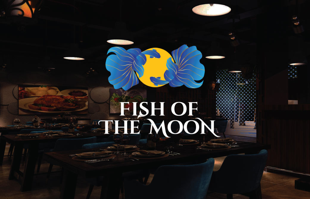Thiết kế logo Fish of the Moon - Adina Việt Nam
