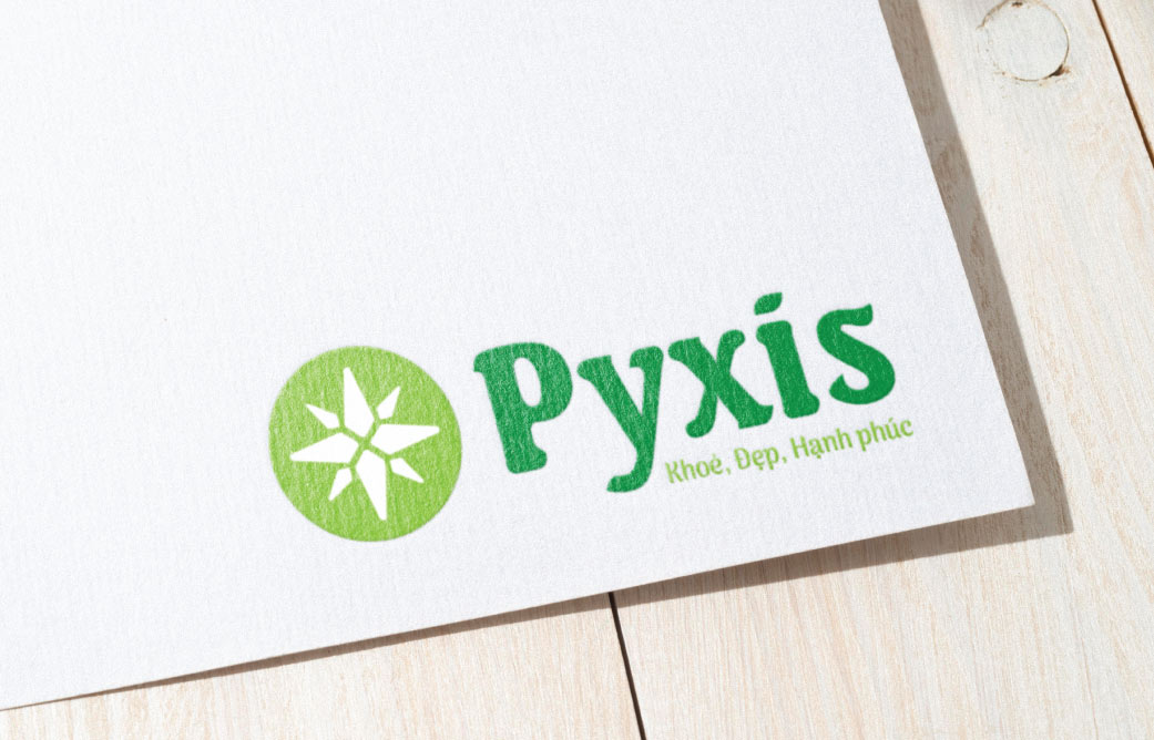 Thiết kế logo Pyxis - Adina Việt Nam