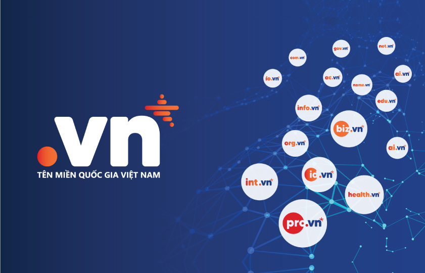 Thiết kế bộ logo tên miền quốc gia VN - Adina Việt Nam