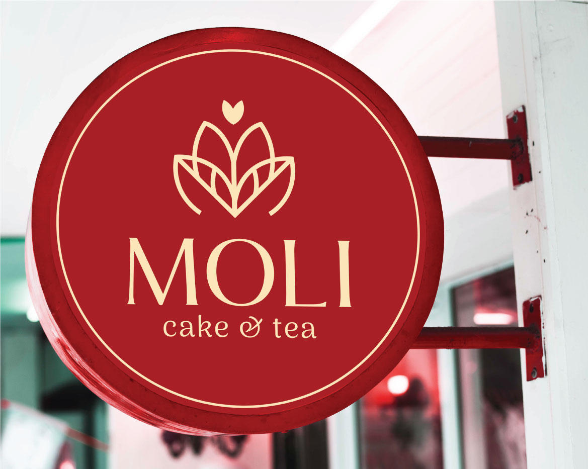 Thiết kế logo bánh Moli - Adina Việt Nam