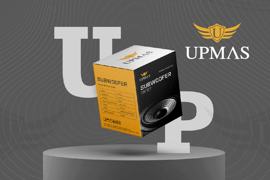 Thiết kế bao bì loa Upmas - Adina Việt Nam