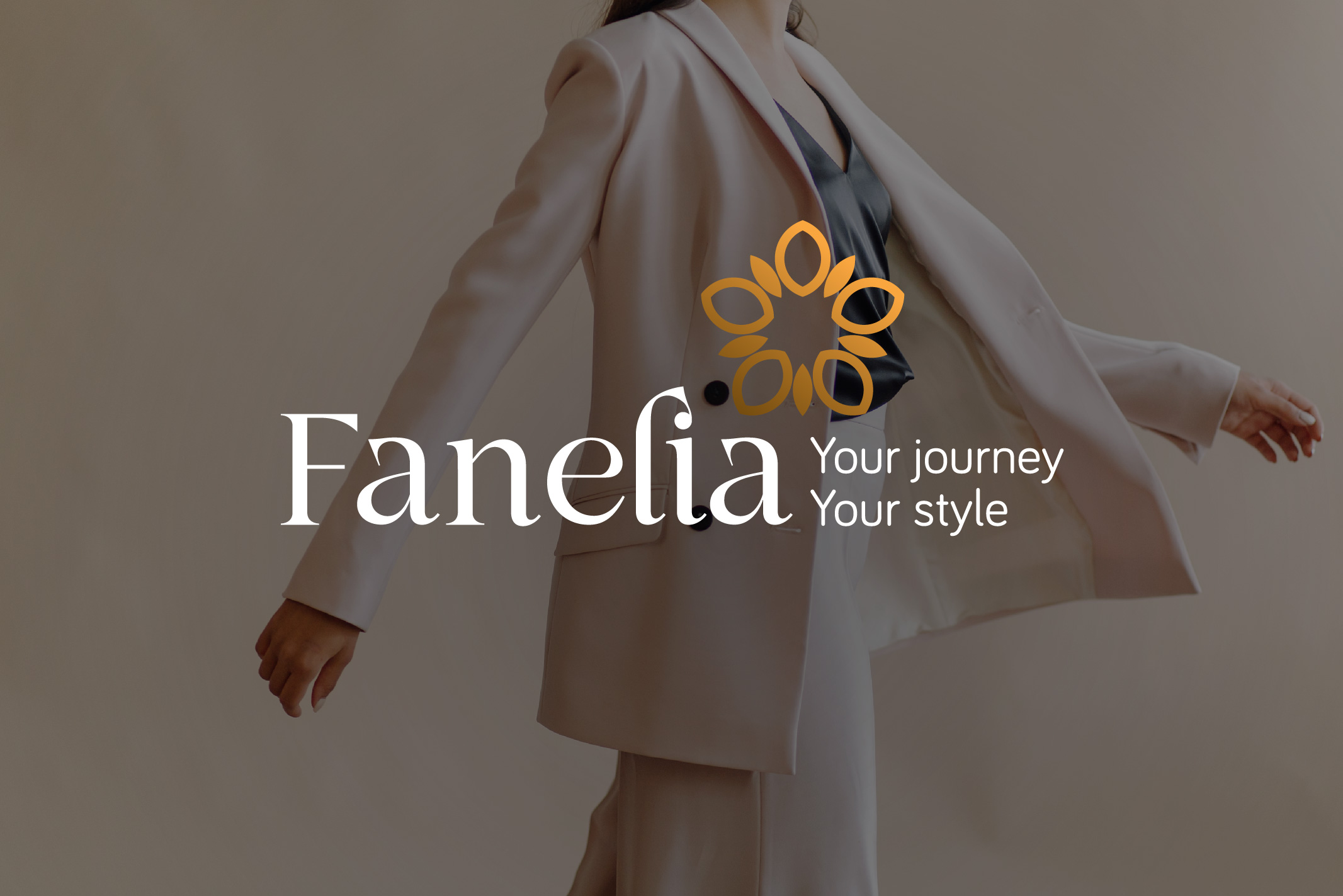 Thiet ke logo thoi trang Fanelia - Adina Việt Nam