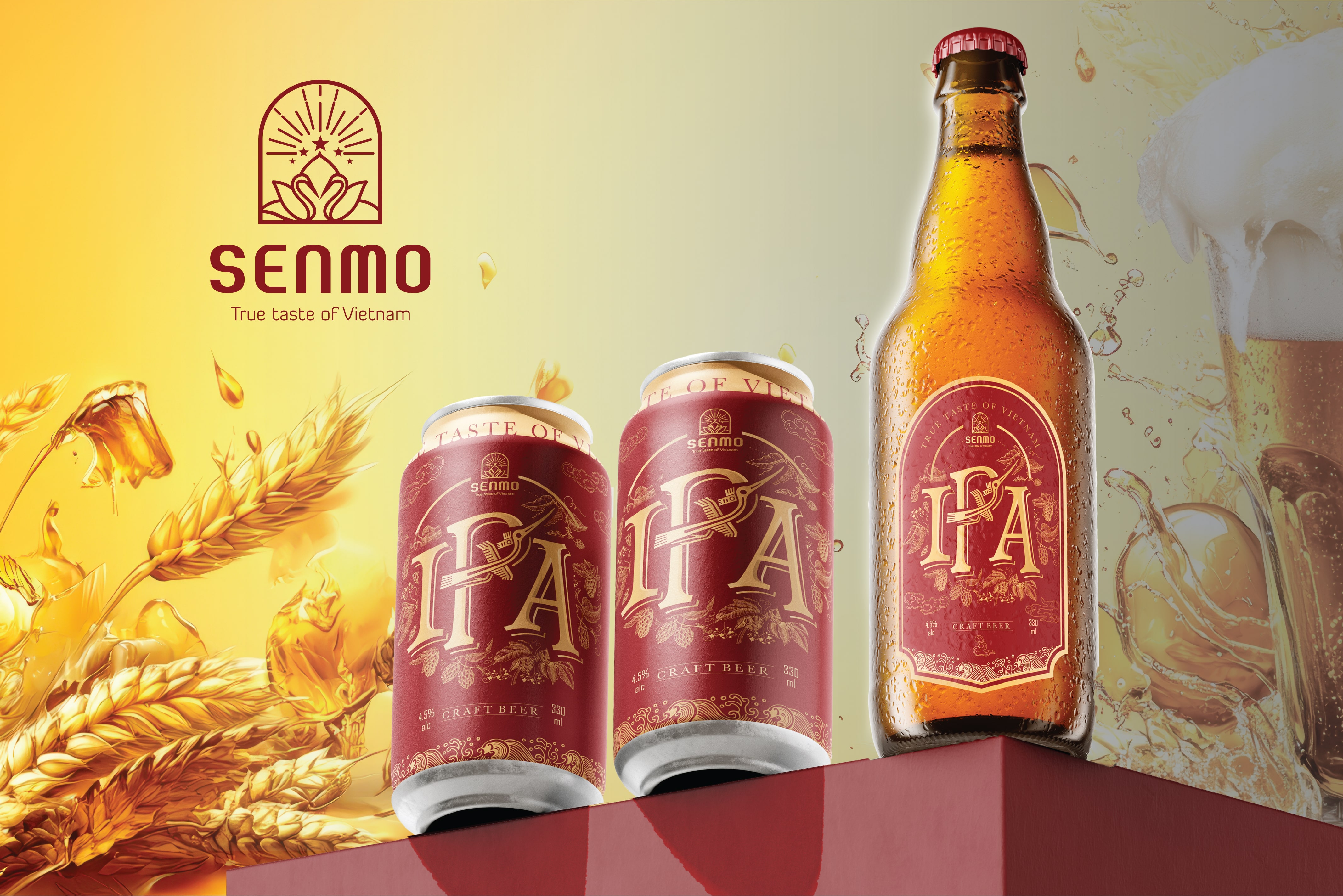 Thiết kế Logo Bao bì SENMO - Adina Việt Nam